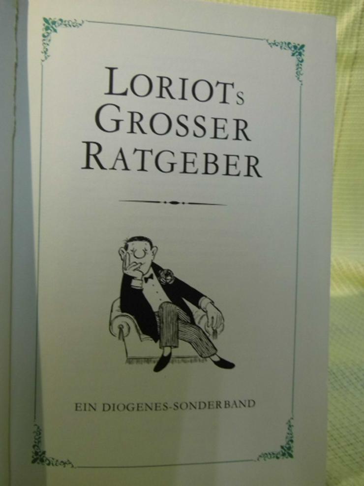 Buch Loriot's Großer Ratgeber / Humor Vicco von Bülow / 1968 Diogenes ...